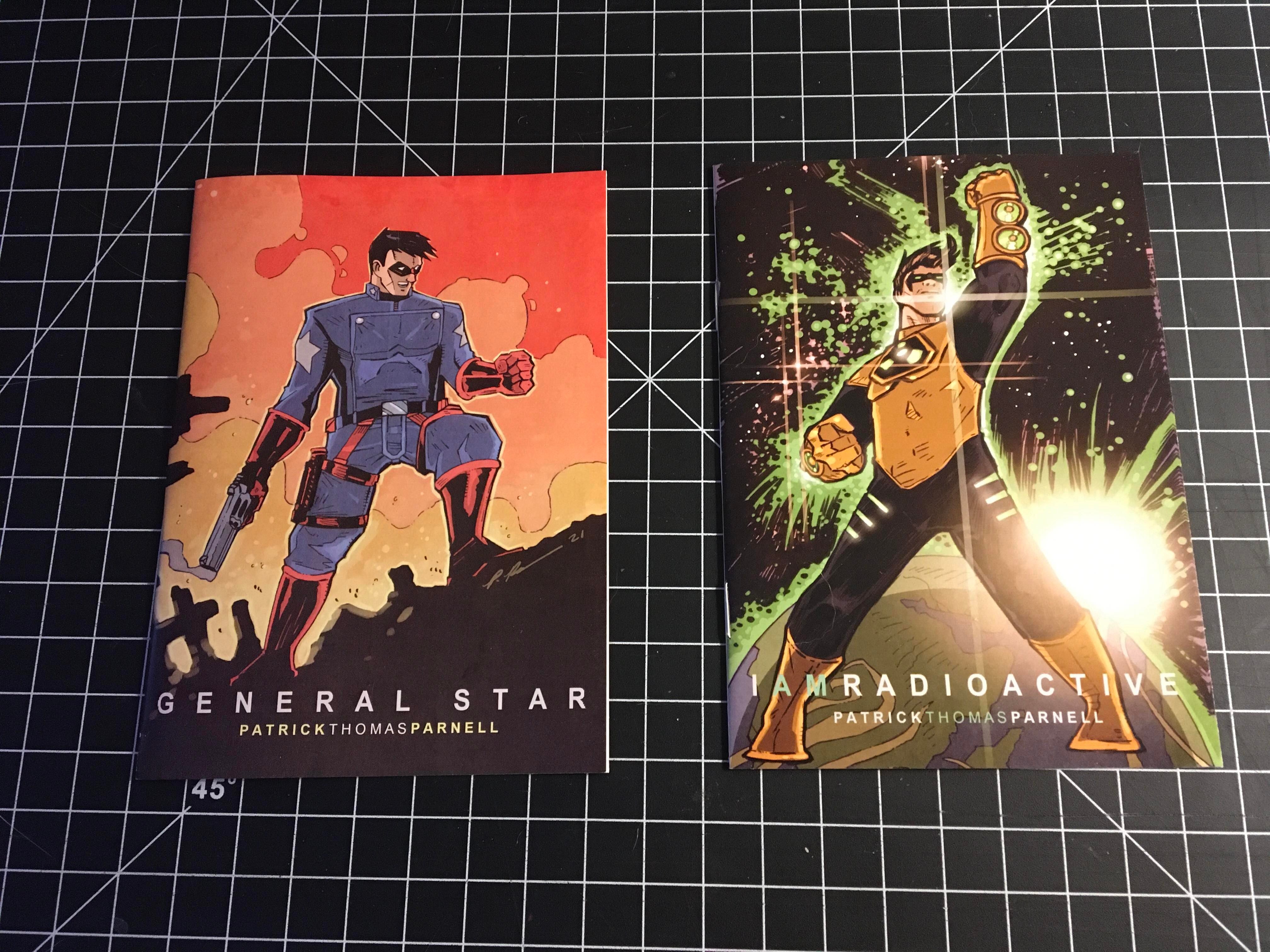 General Star & I AM RADIOACTIVE mini comics – Riot Press