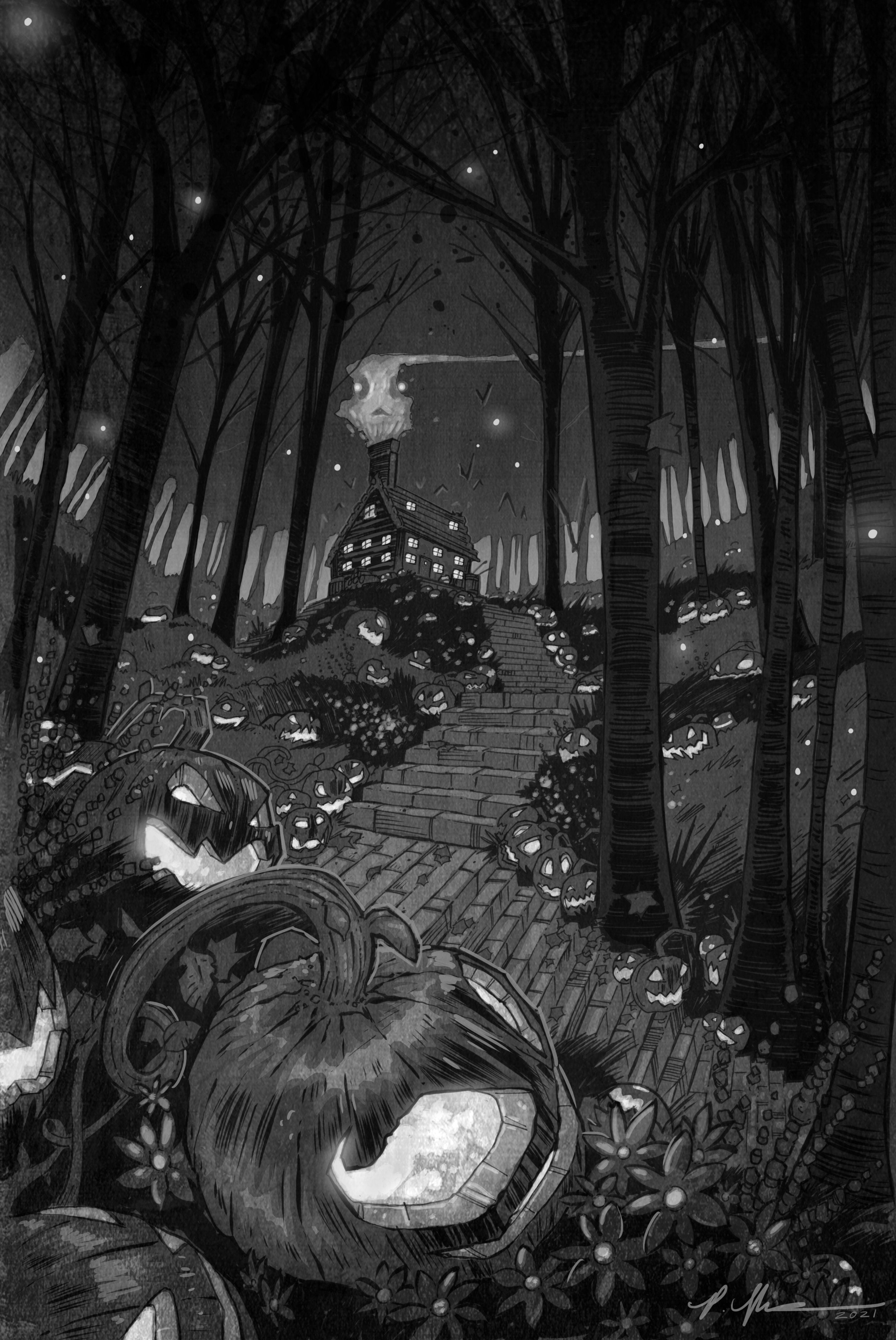 Sleepy Hollow Foil Prints x 2 – Riot Press